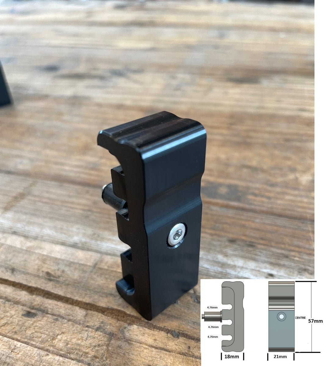 Universal 3-SLOT brake/brake/brake line mounting bracket (1 bracket ...