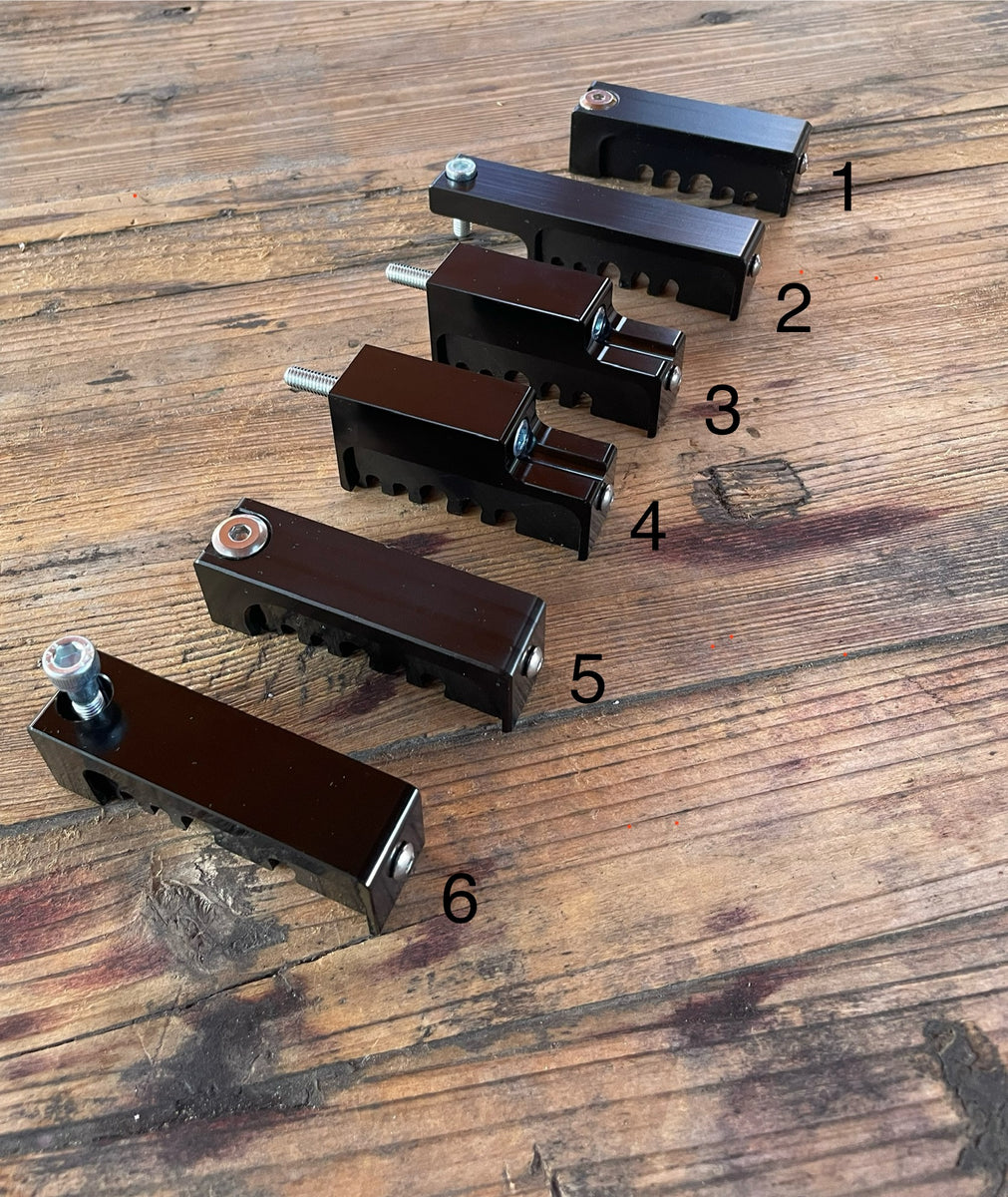 Lancer EVO 1, 2 3 Billet fuel line bracket set (6 brackets) – Chriso's ...