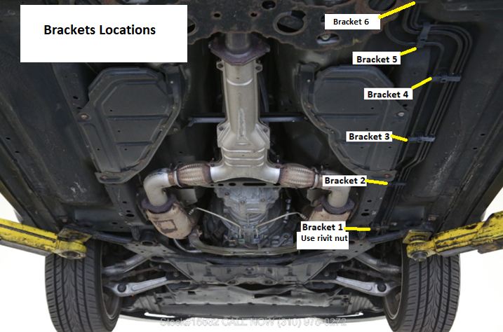 Individual Nissan 350z 370z V35 fuel line brackets. – Chriso's Customs